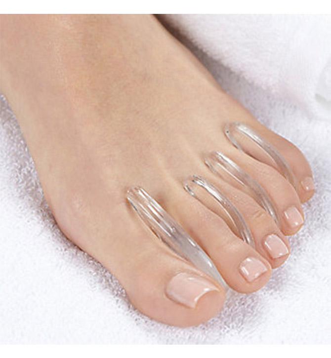 Clear Gel Toe Cushions - S/8