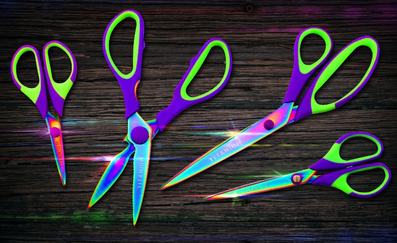 Titanium Coated Scissors