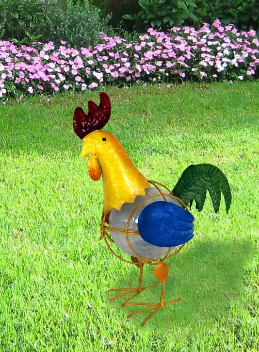 Rooster Solar Light