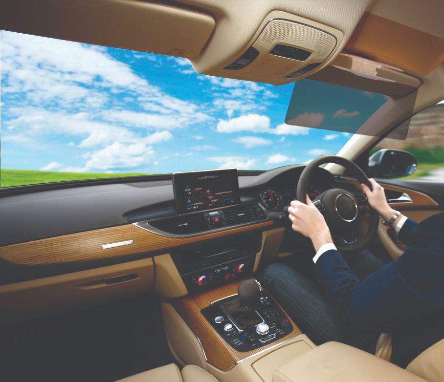 2-in 1 Car Visor