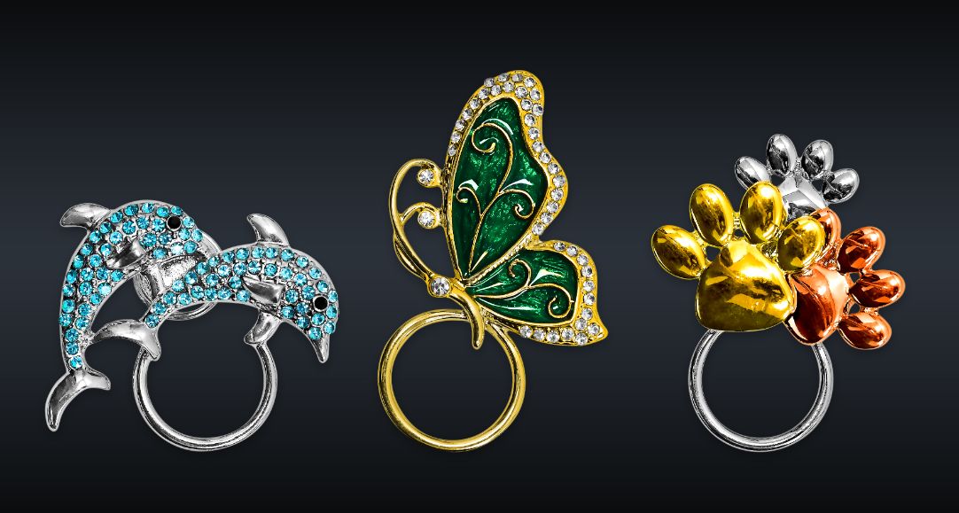 Magnetic Brooch Collection